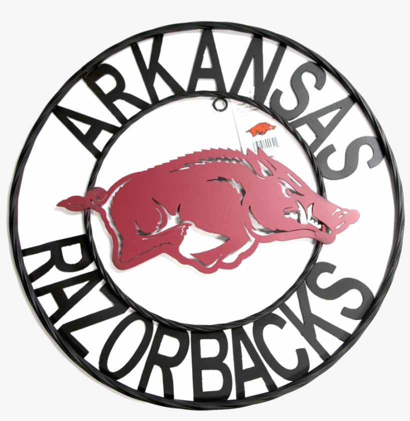 Arkansas Razorbacks Wrought Iron Wall Lrt Arkwri18 - No Excuses Wear A ...