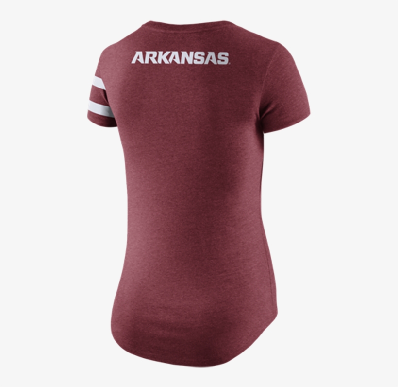 Nike Arkansas Razorbacks Womens Crimson Dna Tee Scoop - South Eastern ...
