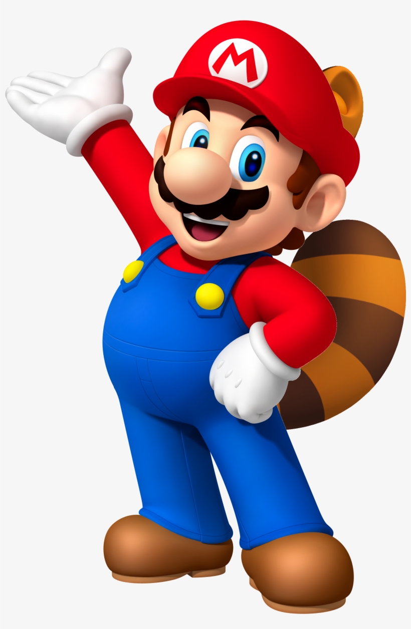 Raccoon Mario - Super Mario Bros Png - 1753x2573 PNG Download - PNGkit