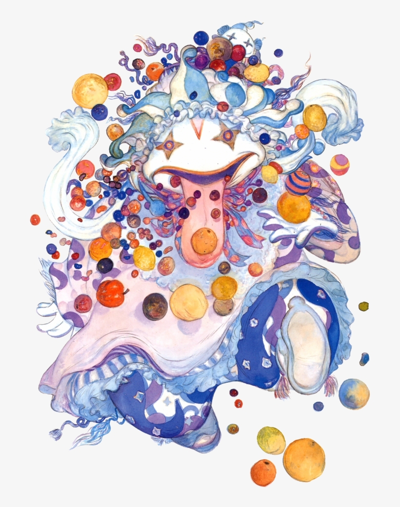 Quina As Illustrated By Amano - 737x1000 PNG Download - PNGkit