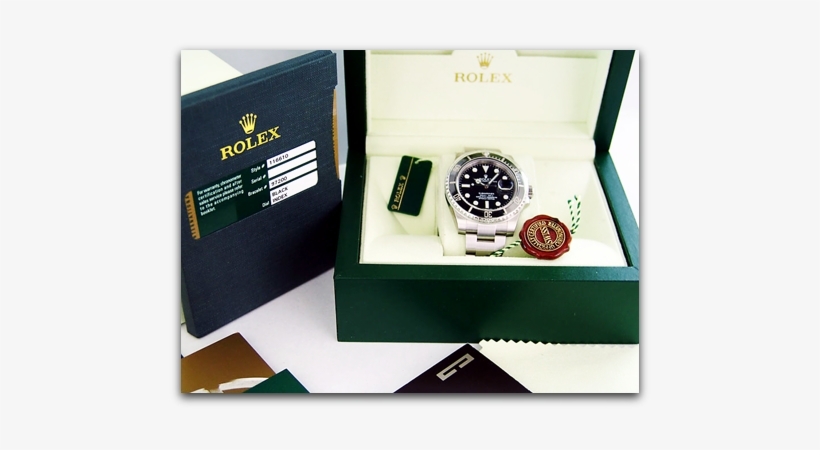 New Rolex Submariner In Box - Rolex Watches With Box - 500x385 PNG ...
