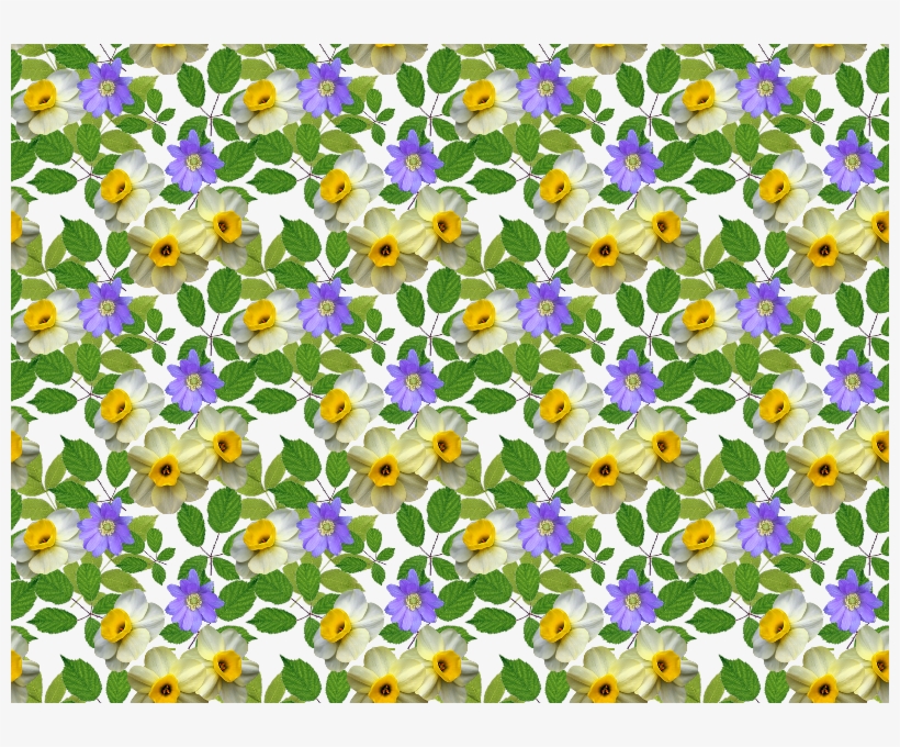 Spring Flower Pattern Png - Flower Pattern Png - 800x600 PNG Download ...