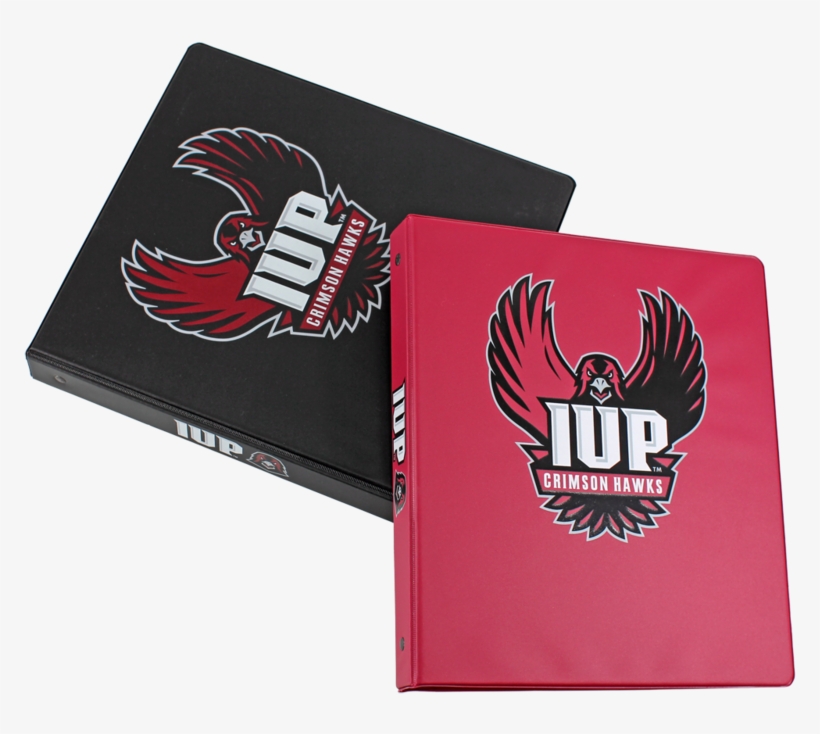 3-ring Binder, Full Hawk Logo - Iup Crimson Hawks - 800x676 PNG ...