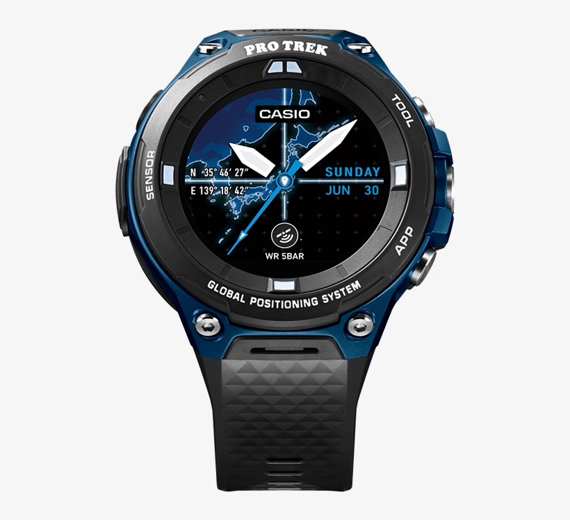 Casio Pro Trek Smart - 500x700 PNG Download - PNGkit