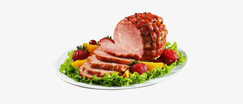 Ham Pic Food Pork - Christmas Hams - 463x273 PNG Download - PNGkit