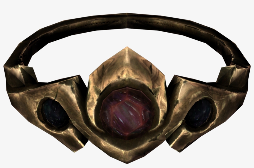 Gold And Ruby Circlet - Skyrim Silver And Sapphire Circlet - 1000x1000 ...