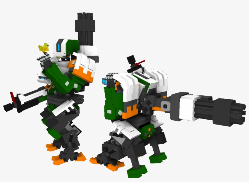 Ivst2rl - Mine Imator Overwatch Rigs - 2048x1152 PNG Download - PNGkit