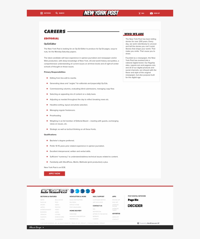 The New York Post - New York Post - 600x900 PNG Download - PNGkit