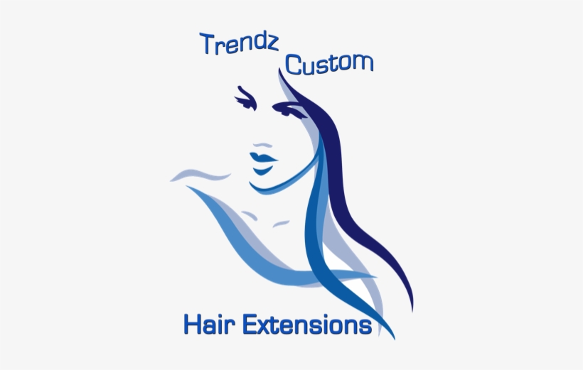 Trendz Custom Hair Extensions - Face - 548x585 PNG Download - PNGkit
