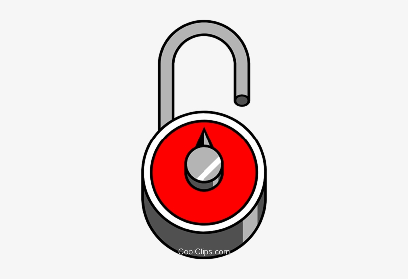 Free Combination Lock Clipart