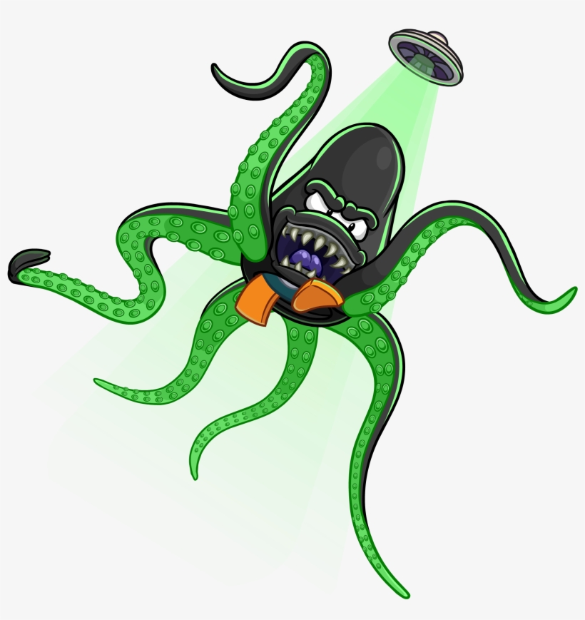 Club Penguin Alien - 2472x2496 PNG Download - PNGkit