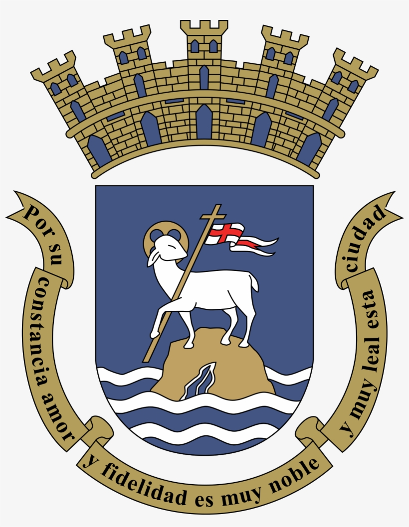 San Juan Puerto Rico Coat Of Arms - 1200x1491 PNG Download - PNGkit