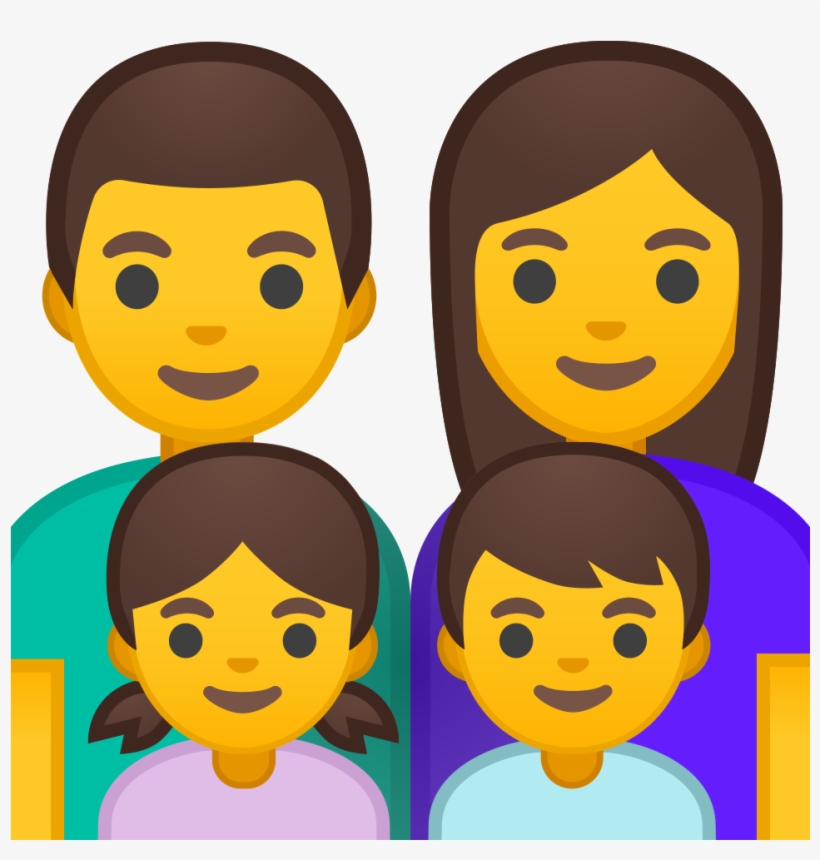 Download Svg Download Png - Family Love Family Emoji - 1024x1024 PNG ...