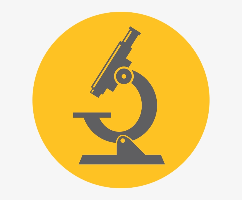 Image Of Microscope - Microscope Icon In Circle - 600x600 PNG Download ...