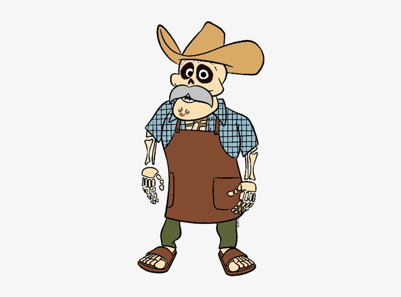 Coco Movie Papa Julio - 264x529 PNG Download - PNGkit