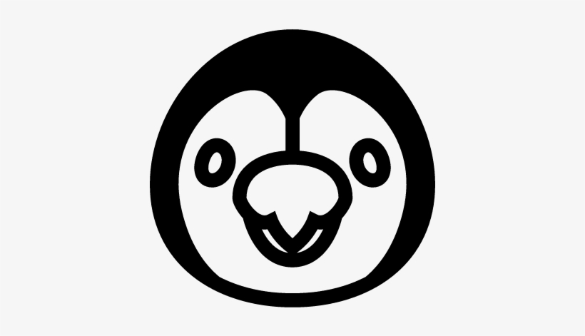 Penguin Face Front Vector - Penguin Face Vector Png - 400x400 PNG ...
