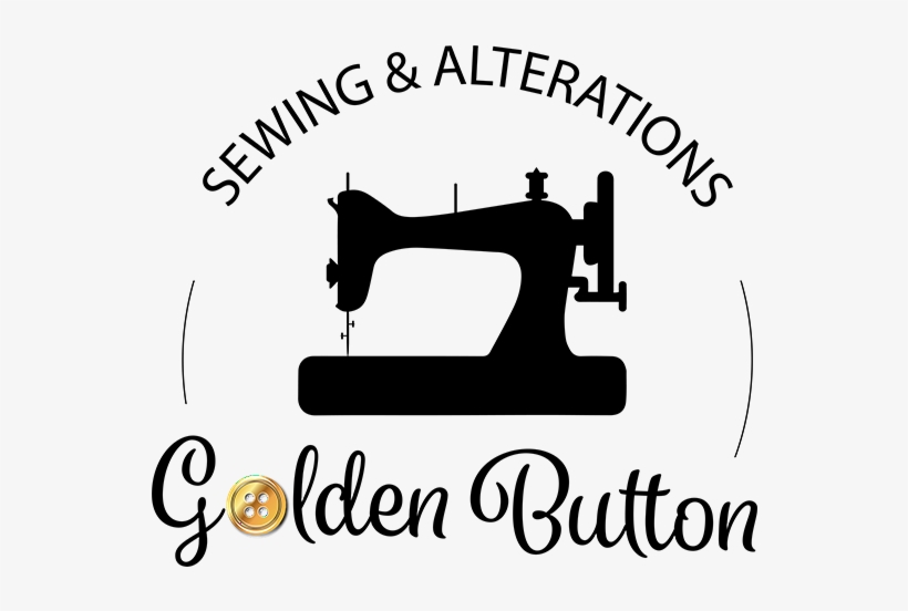 Golden Button Sewing & Alteration - Master Tailor Logo - 547x542 PNG ...