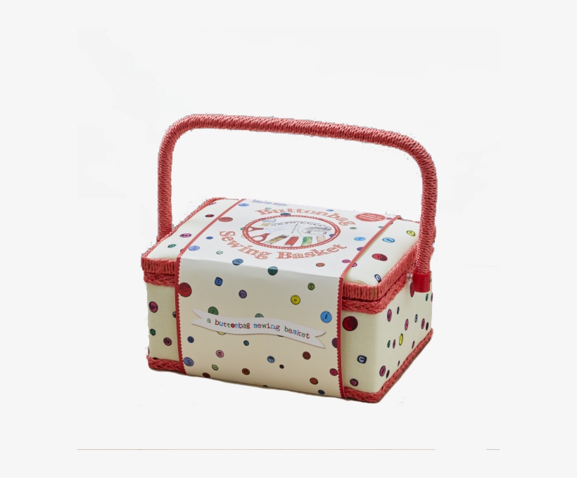 Download Transparent Picture Of Buttonbag Large Sewing Box - Button Bag ...