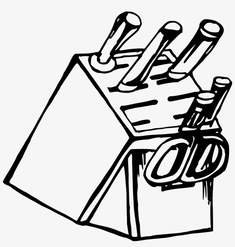 Knife Set Clipart, Vector Clip Art Online, Royalty - Set Of Knives Clip ...