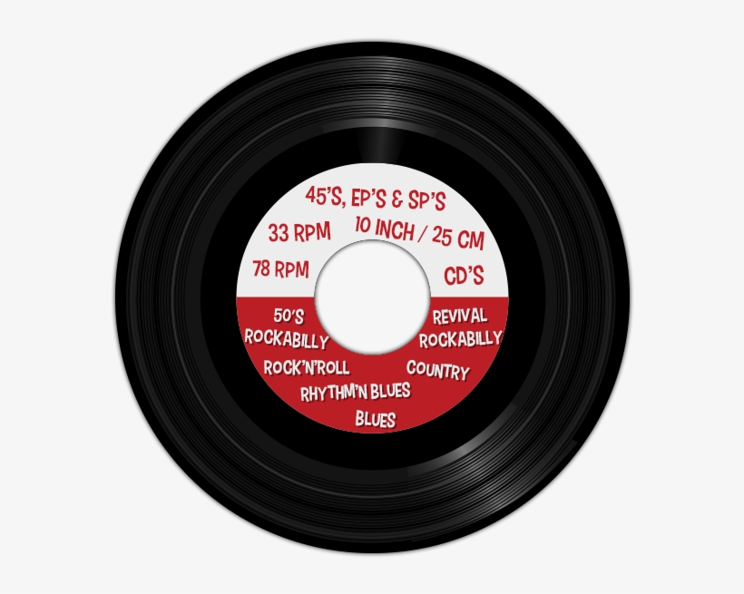 Records - 45 Records From The 50s - 600x600 PNG Download - PNGkit