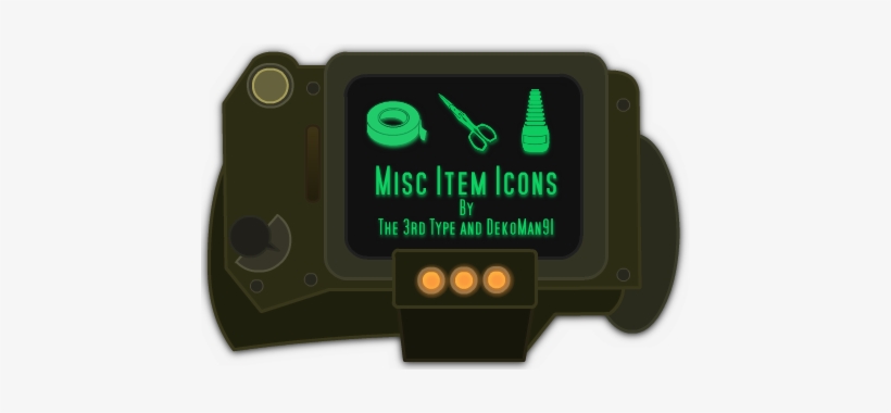 Folder Icons Fallout - Misc Item Icons New Vegas - 450x300 PNG Download ...