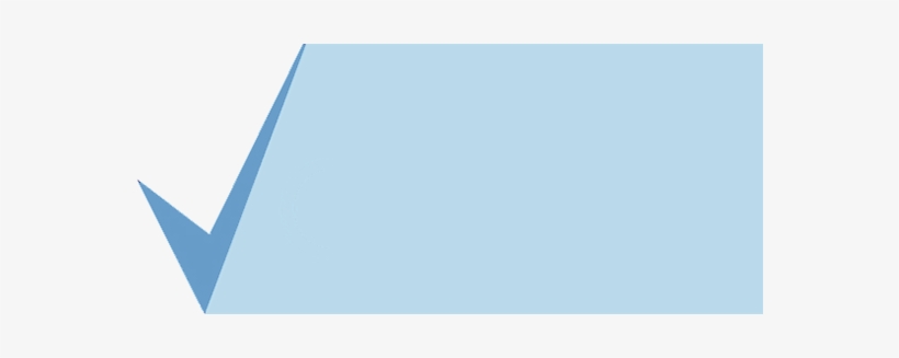 Blue-tick - Electric Blue - 572x247 PNG Download - PNGkit