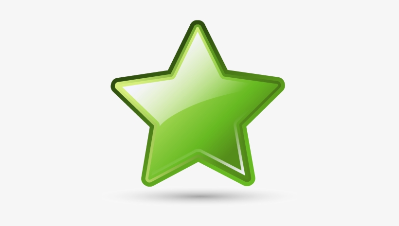 Bookmark, Green, Star Icon - Green Star Icon - 400x400 PNG Download ...
