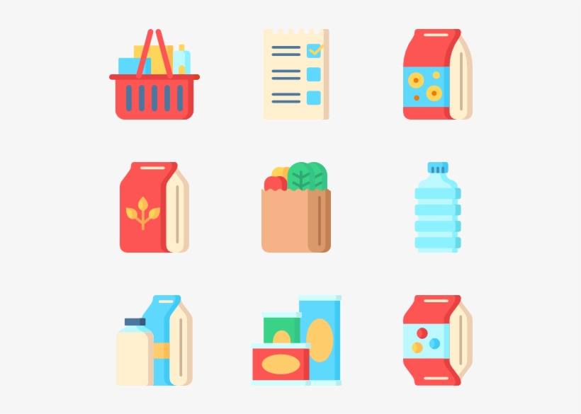 Grocery Products Icon Png