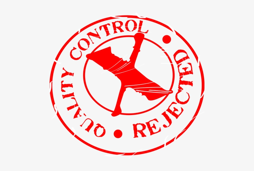 Rejected Stamp Clipart Outline - Quality Control Rejected Stamp ...