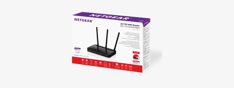 Netgear R6050 Wireless Ac Dual Band Gigabit Router - 440x293 PNG ...