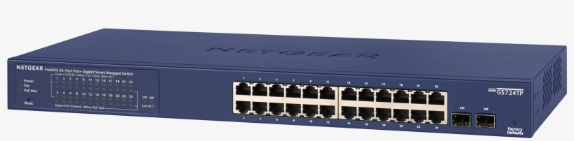 Gs724tpv2 - Netgear 24-port Gigabit Poe+ Smart Managed Pro Switch ...