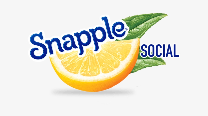 Snapple Social Logo - Snapple Diet Peach Tea - 600x378 PNG Download ...