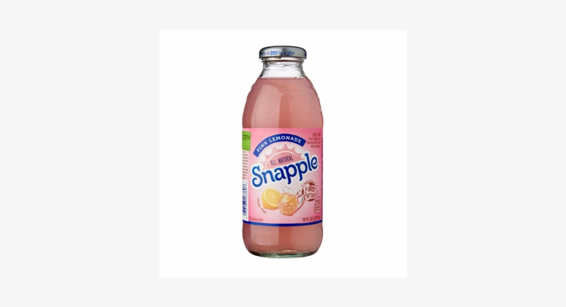 Snapple Pink Lemonade - Snapple Pink Lemonade, 16 Fl Oz Glass Bottle ...