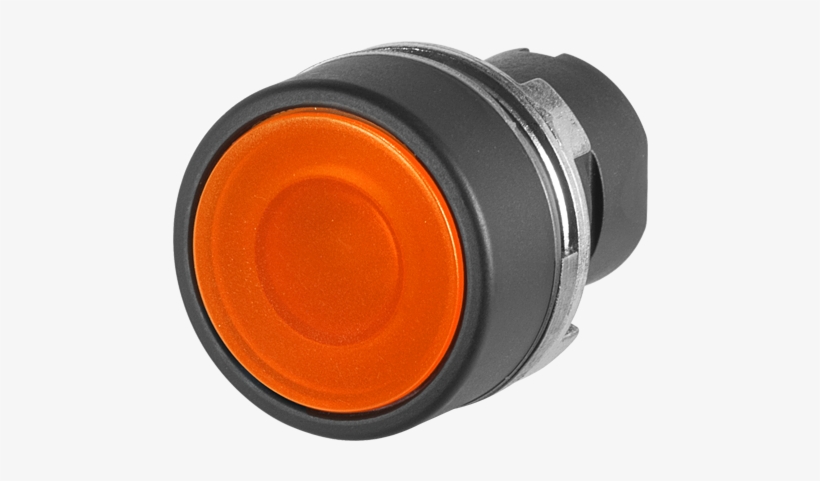 Guarded Push Button Illuminated Orange - Push-button - 500x400 PNG ...