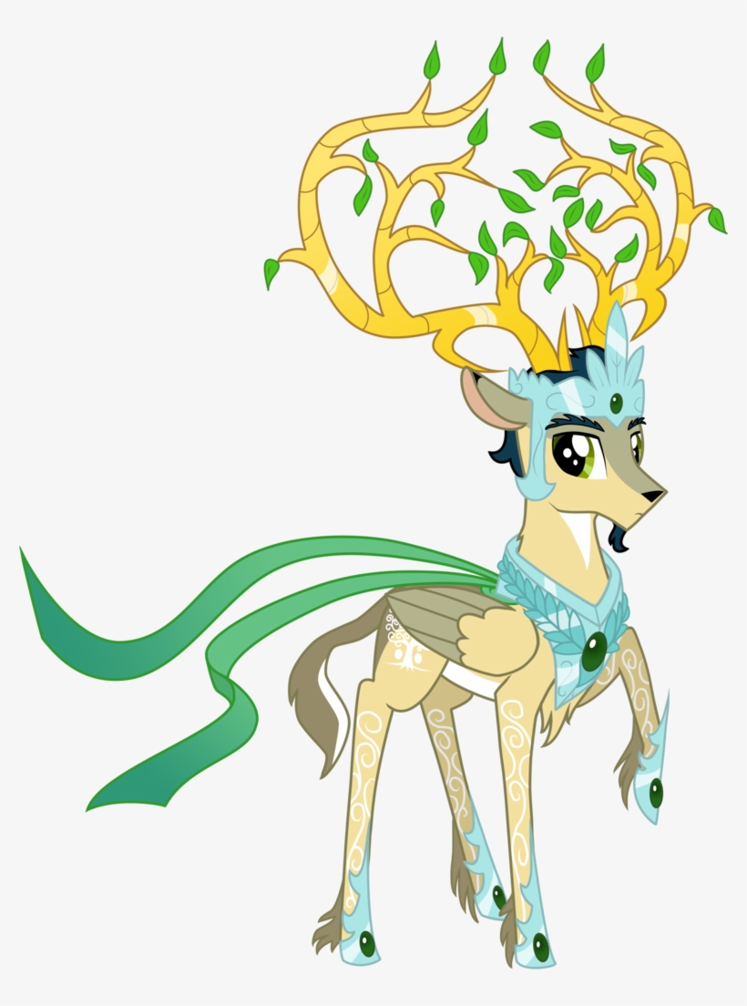 Sirzi, Cervine, Clothes, Crown, Deer, Eikerren, Emerald, - Mlp Deer Ocs ...
