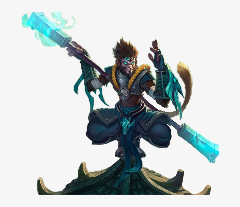Underground Wu Kong Skin Png Image - Wukong League Of Legends Farm ...