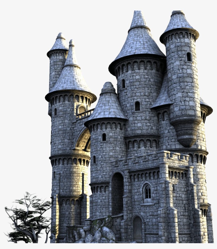 Scroll Down - Castle - 979x1080 PNG Download - PNGkit