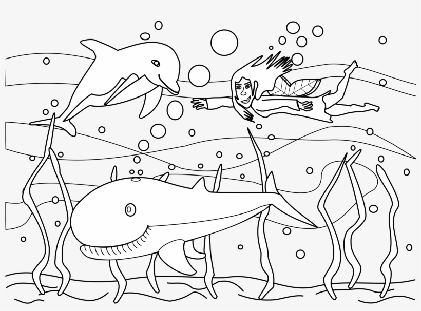 Ocean Clip Art Black And White - 600x412 PNG Download - PNGkit