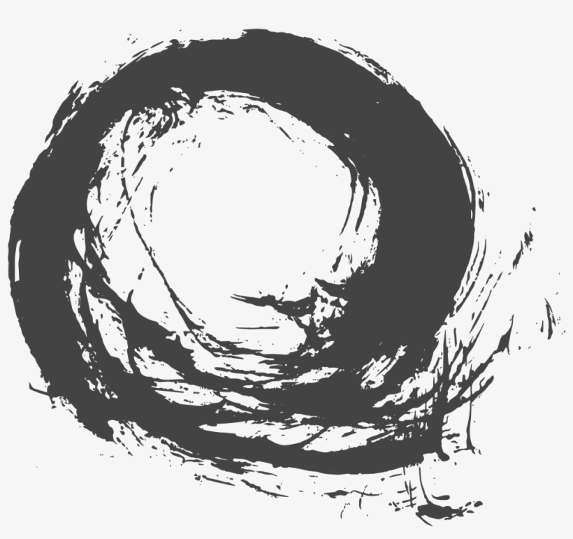 The Enso - Circle - 1000x1000 PNG Download - PNGkit