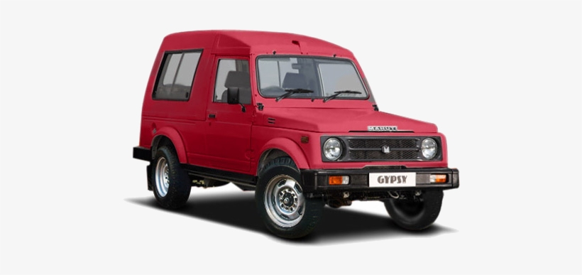 Maruti Suzuki Gypsy Red Colour - 500x350 PNG Download - PNGkit