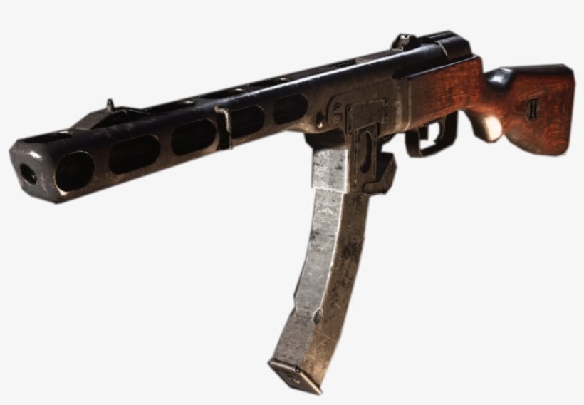 Download Transparent Ppsh 41（二战） - 使命召唤中文维基 - 決勝時刻 - Call Of Duty - Cod ...