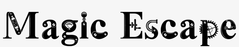 Logo Magic Escape - Name Images Bapi - 1772x827 PNG Download - PNGkit