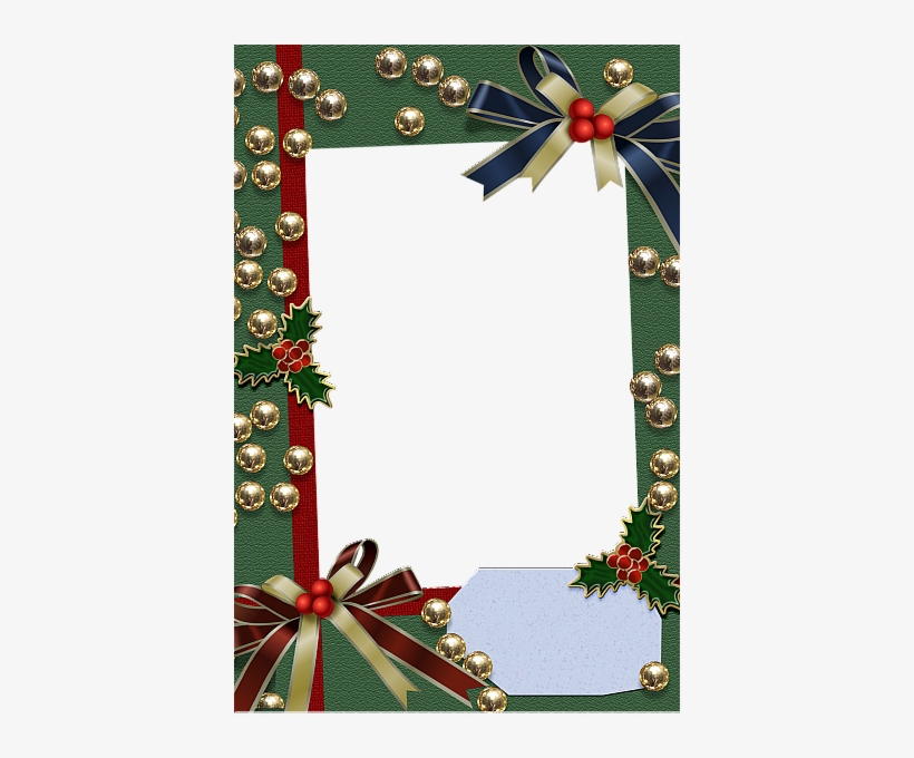 Free Christmas Card Frame Png - Christmas Transparent Frame Png ...