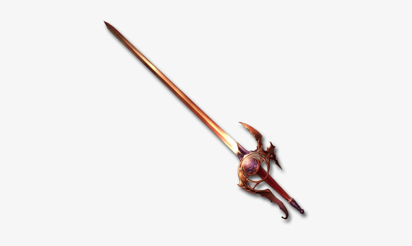 Flame Rapier - Granblue Fantasy Weapon Png - 640x554 PNG Download - PNGkit