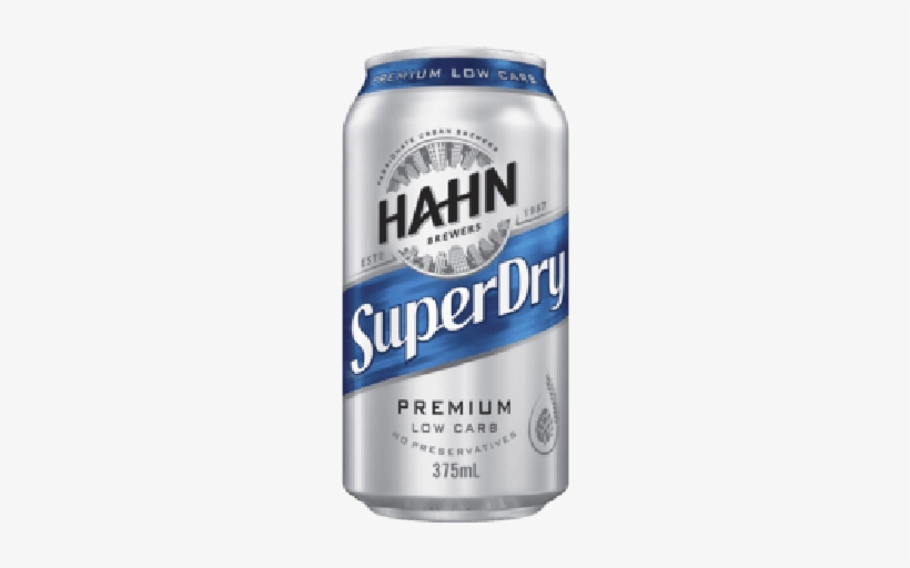 Hahn Superdry Cans 330ml 10 Pack - Hahn Superdry 3.5 Cans - 600x600 PNG ...