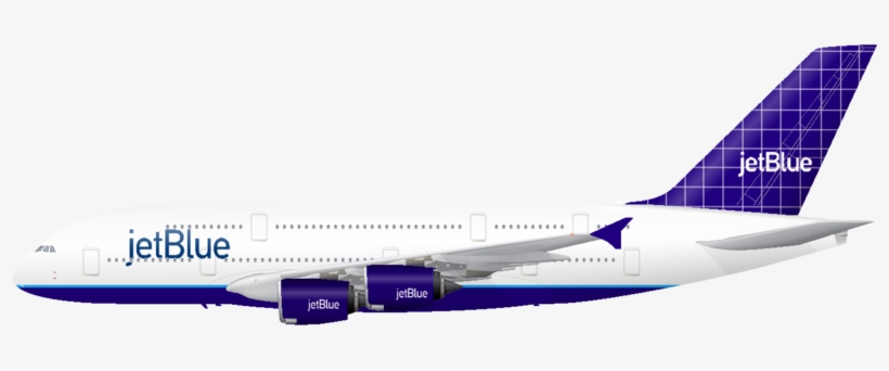 Report This Image - Jet Blue Airlines A380 - 800x262 PNG Download - PNGkit