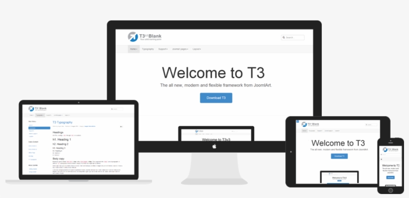 T3 Framework - 960x432 PNG Download - PNGkit
