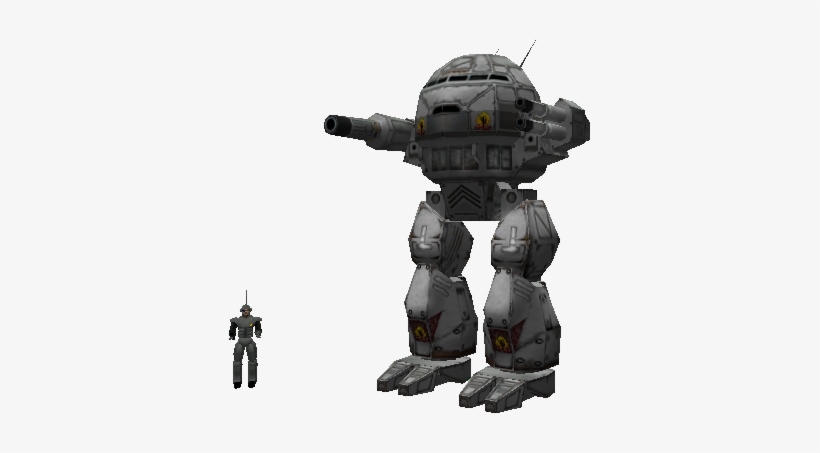 Urban Mech Iic - Portable Network Graphics - 361x373 PNG Download - PNGkit