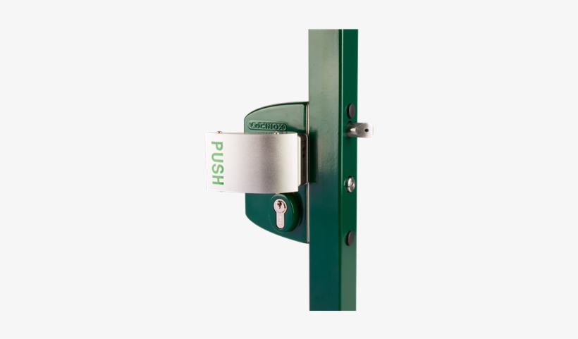 Surface Mounted Anti-panic Gate Lock - Serratura A Spinta - 389x400 PNG ...