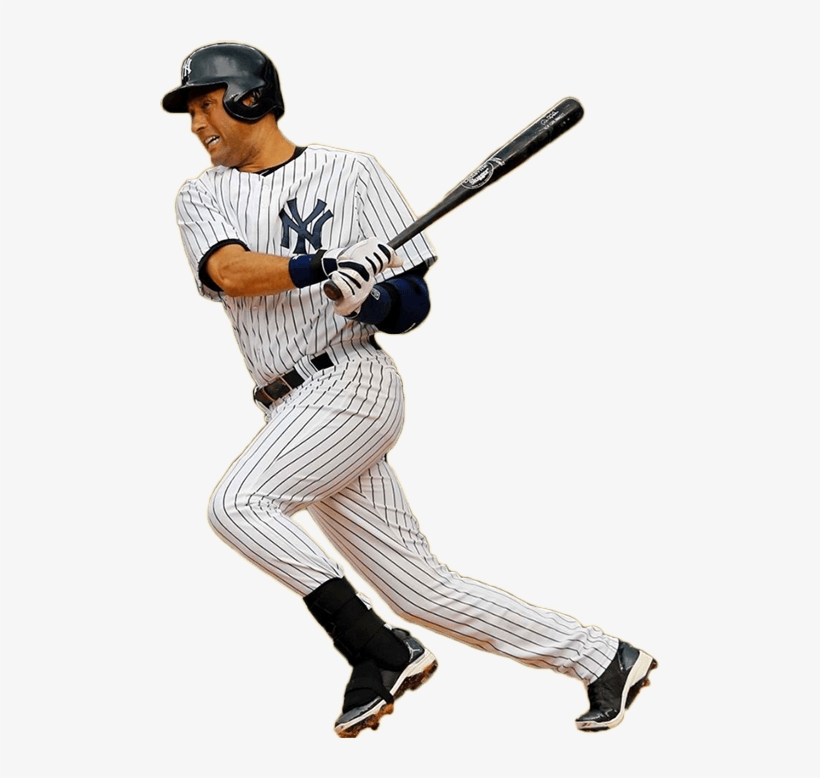 Derek Jeter - Derek Jeter Batting Gear - 500x698 PNG Download - PNGkit